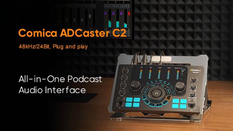 Comica ADCaster C2: Best for Remote Podcasts