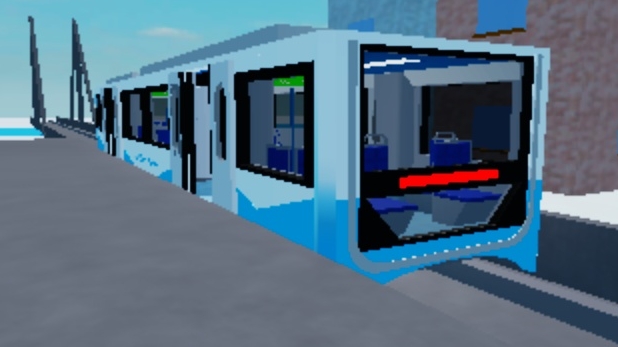 Robloxian Automatic Subway 1 - MÄÄTTÄ Line (Lime)