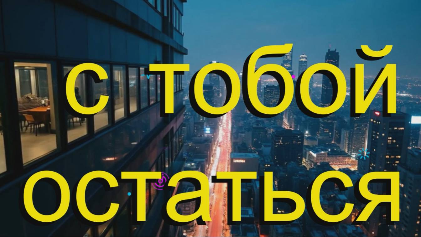 С тобой остаться