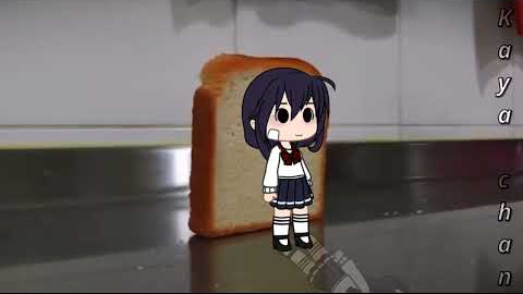 Kaya chan: A piece of bread falls on Me