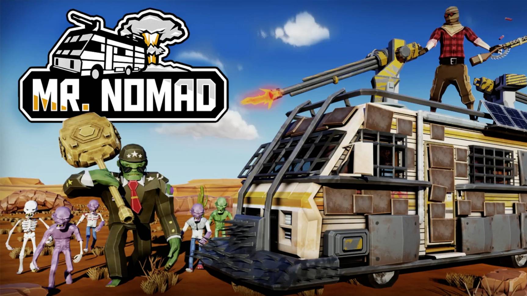 Плейтест игры Mr. Nomad