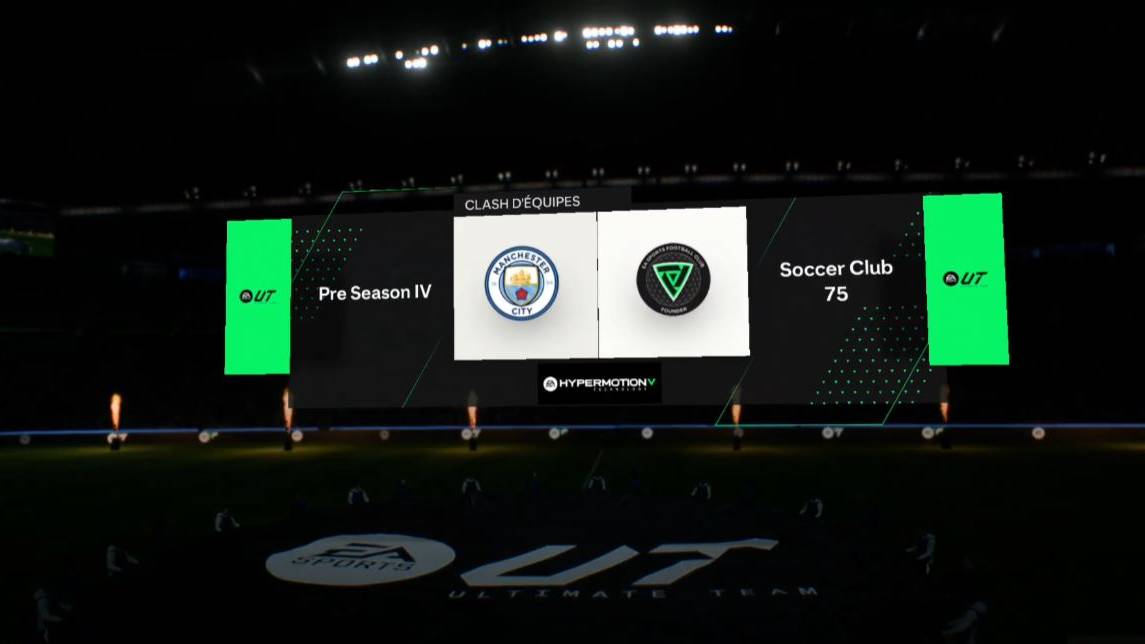 Clash Equipe • Pre Season IV 🆚 Soccer Club 75