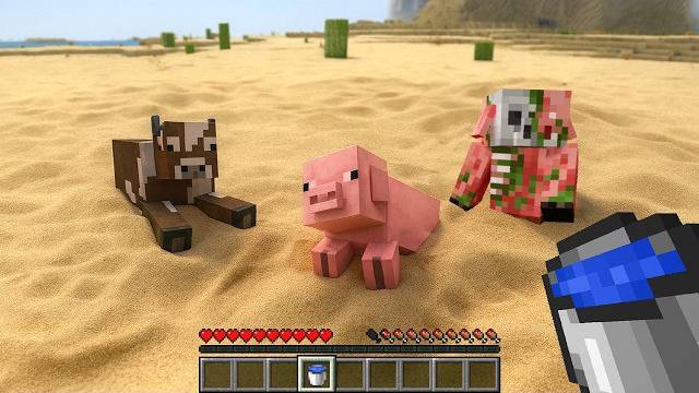 РЕАЛЬНАЯ ФИЗИКА в Minecraft (8-минутная реалистичная подборка) ЛАВА ПЕСКИ И ДРУГОЕ! ЭПИК
