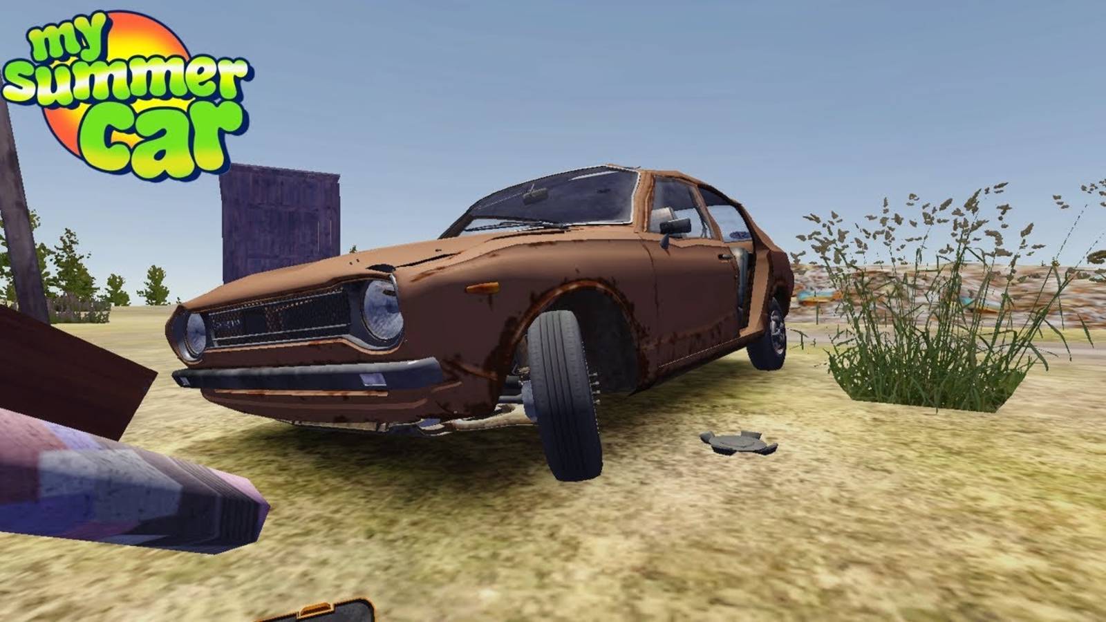 За кадром разобрался с проводкой, запустил движок @ My Summer Car №3