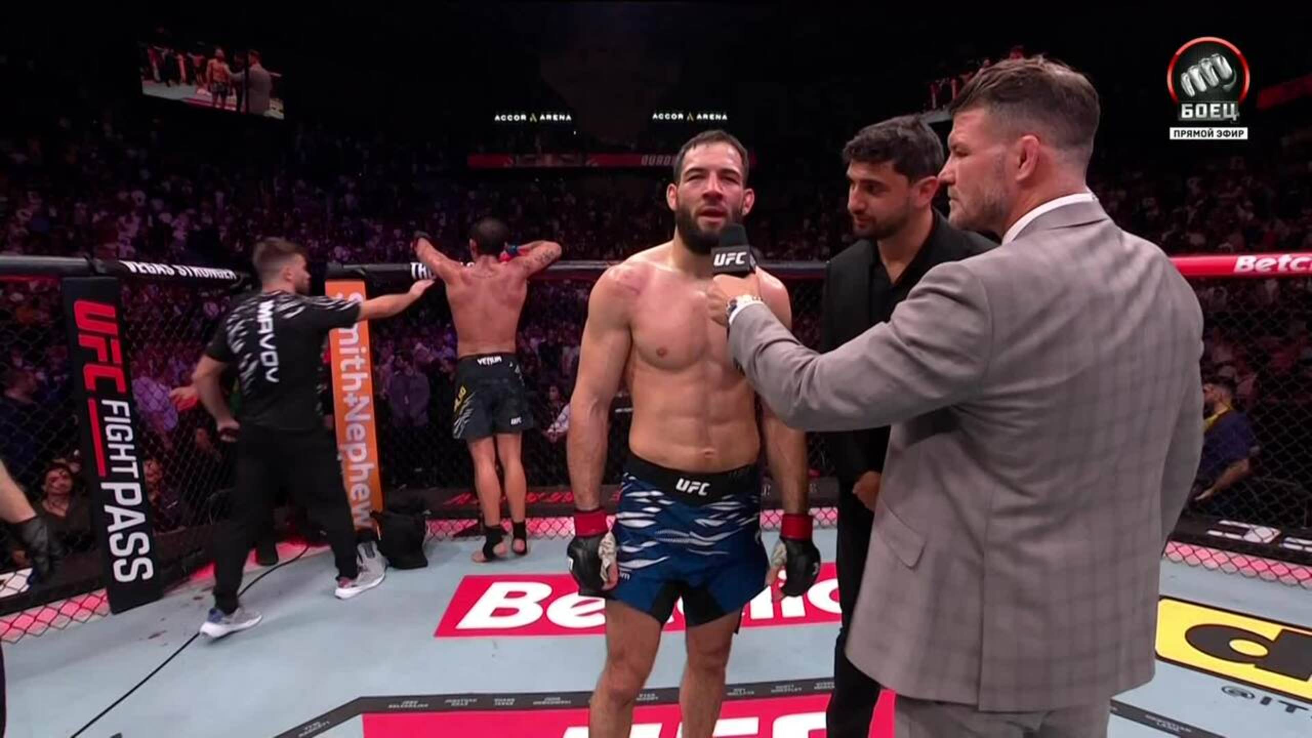 Интервью Нассурдина Имавова и Кайо Борральо (видео). UFC Fight Night