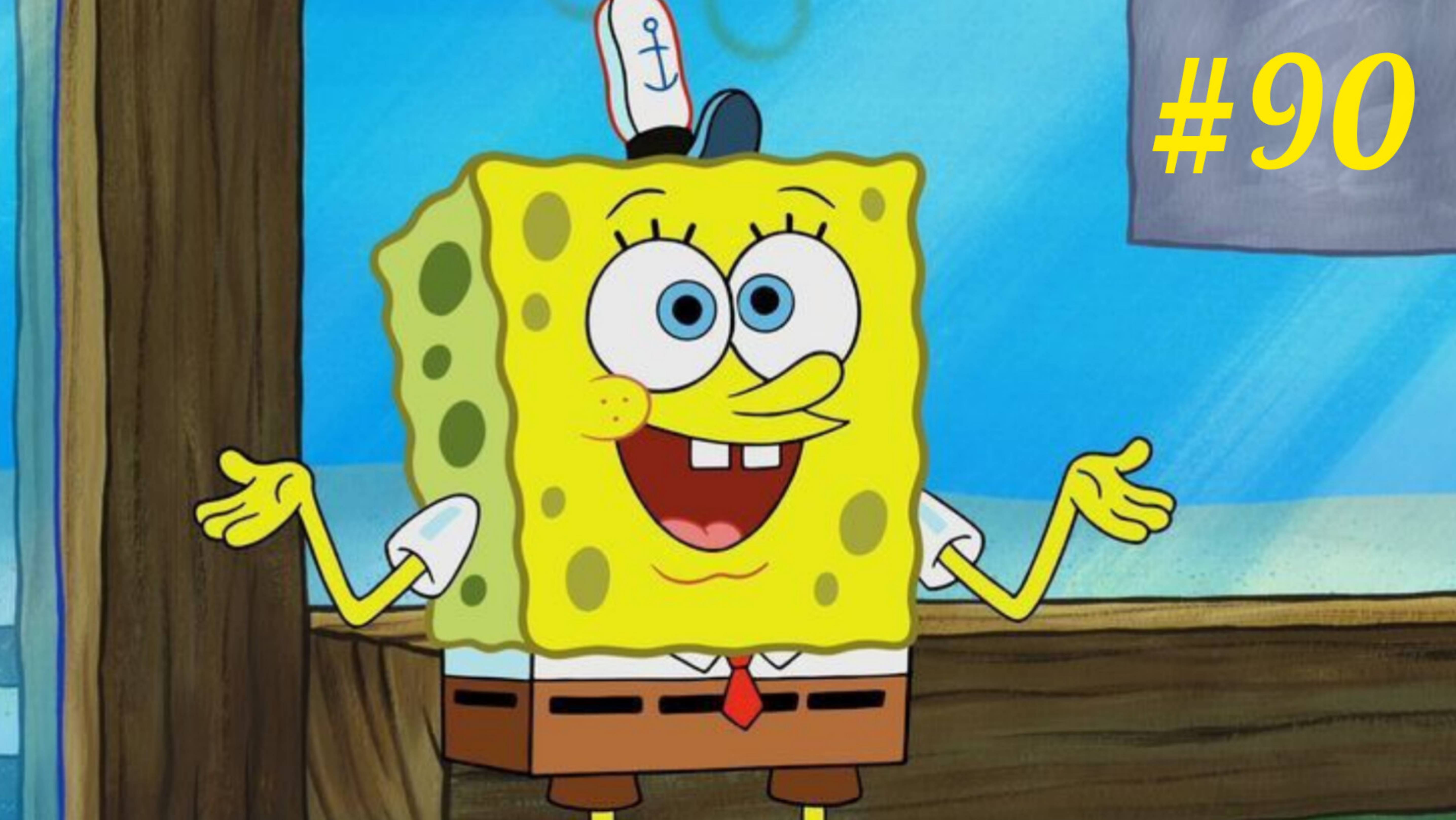 Губка Боб🔥 spongeBob👍 губка боб квадратные штаны😎 игры для детей🤘кулинарный поединок  #90