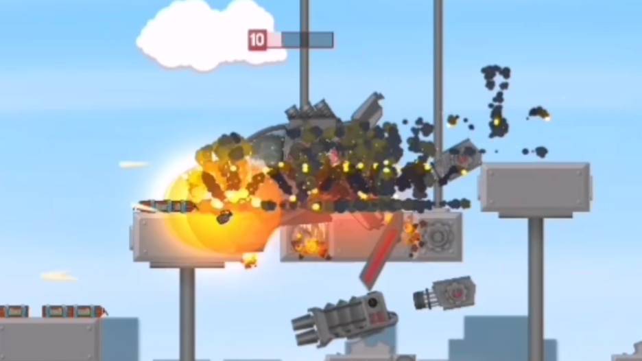 Сапёры против разных боссов и роботов в Clone Armies.
