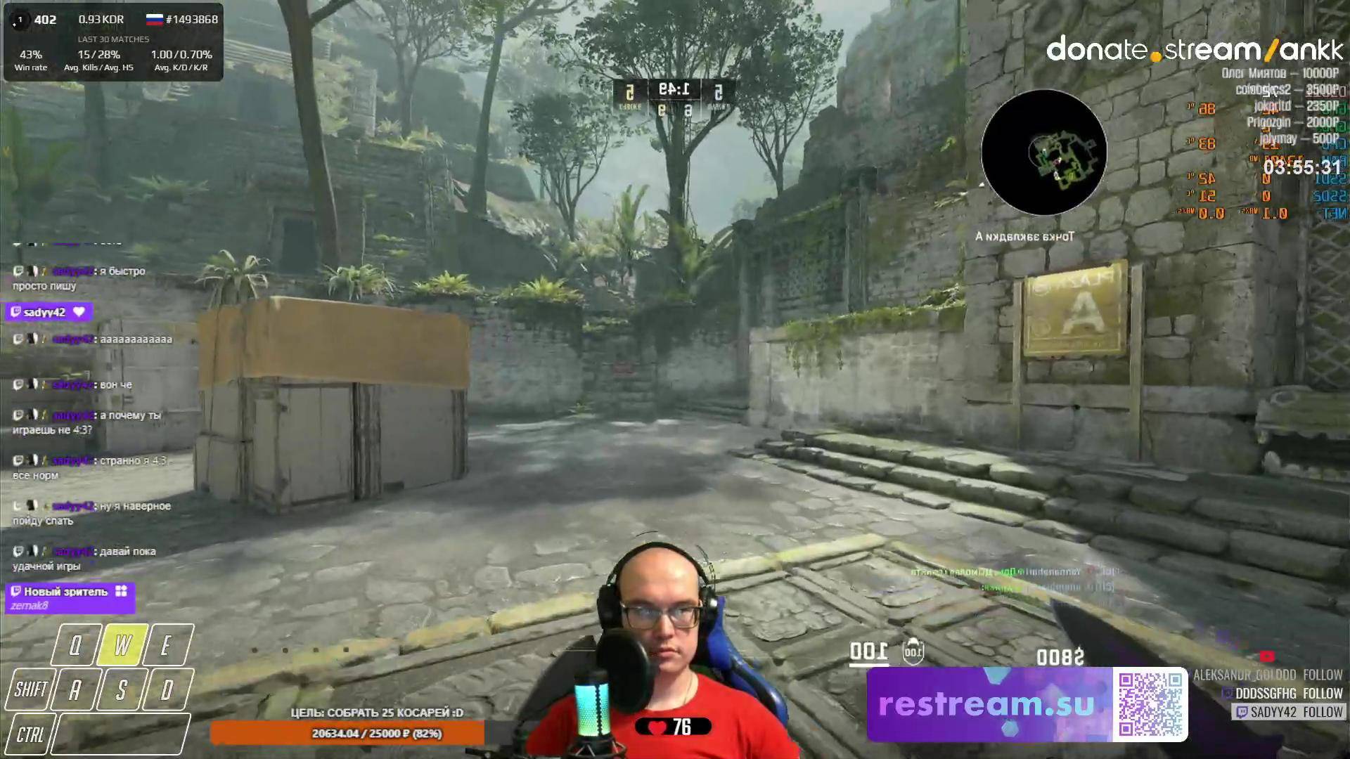 UnluckyStream418 FACEIT | Restream.su