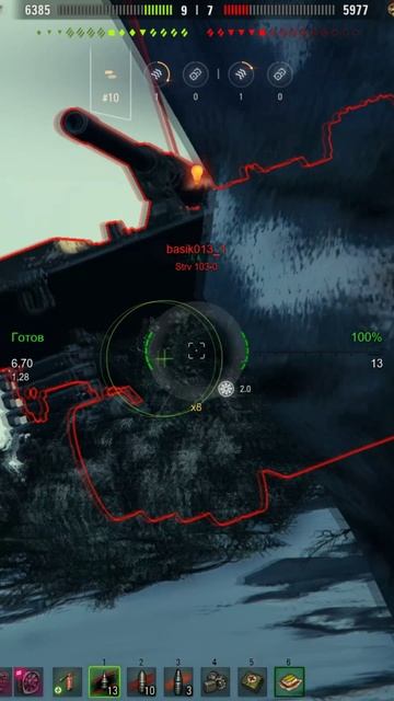 CS-59 - Польский средний танк 9 уровня в игре мир танков [ WoT ] #shorts
