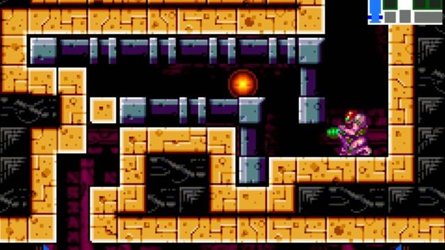 Metroid Lost Chozo - Hack of MZM (GBA)
