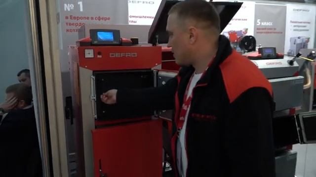 Defro Komfort Eko Lux - автоматический угольный котел. Котел Дефро Комфорт Эко Люкс - видео-обзор.