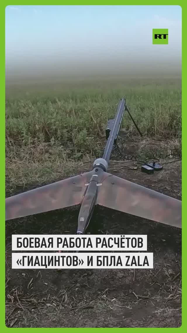 ZALA проводит воздушную разведку: расчёты «Гиацинтов-Б» уничтожают опорные пункты ВСУ