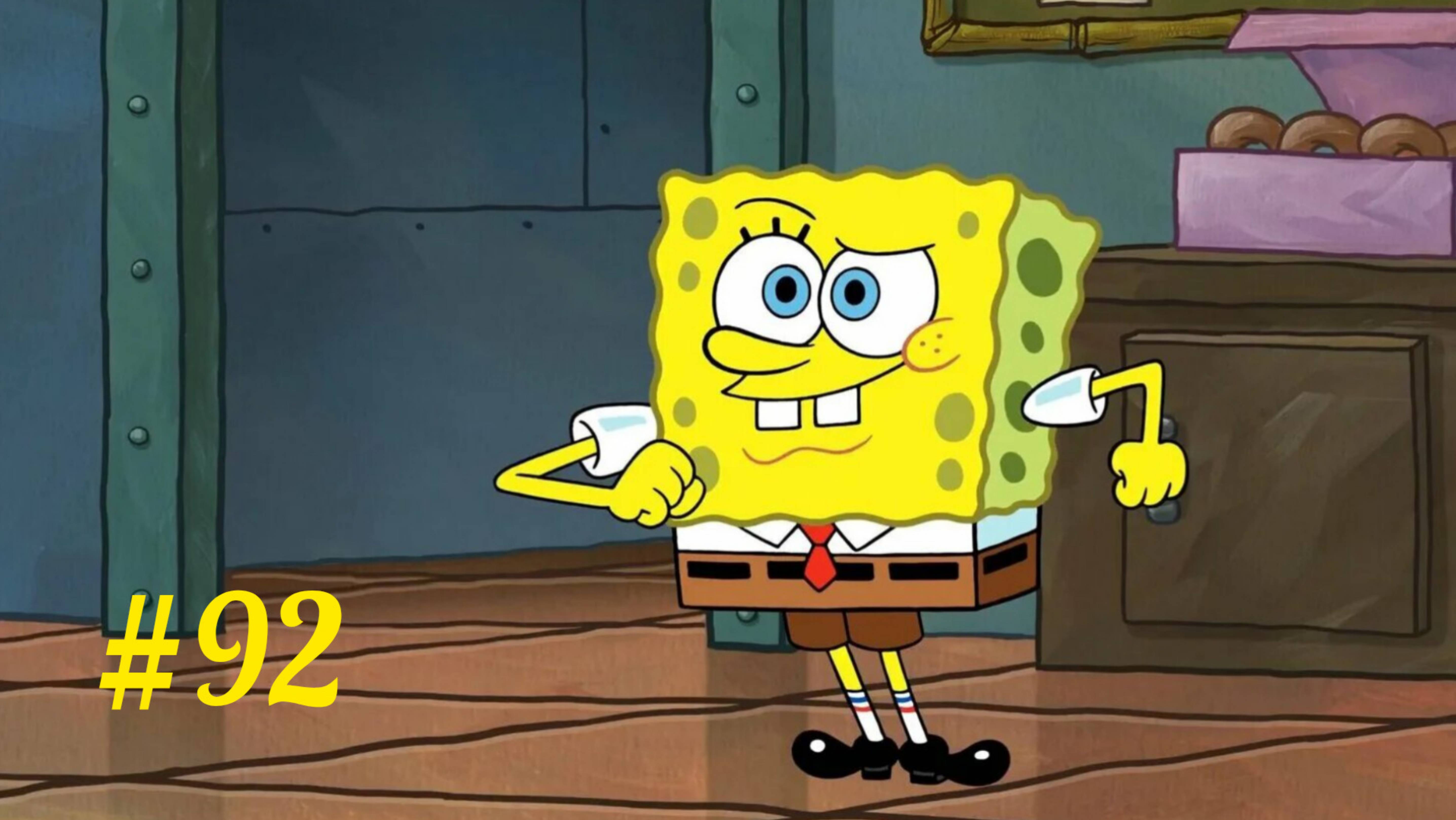 Губка Боб🔥 spongeBob👍 губка боб квадратные штаны😎 игры для детей🤘кулинарный поединок  #92