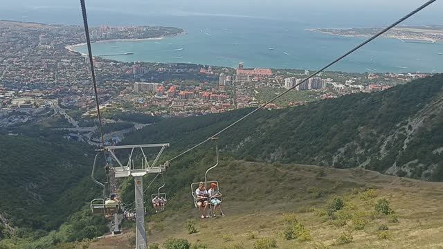Канатная дорога в Геленджике