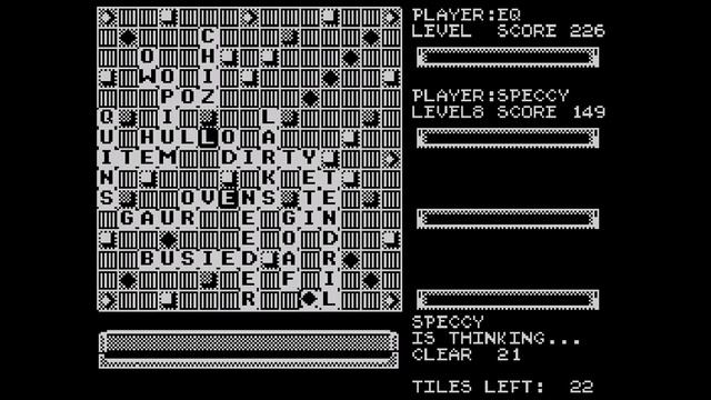 SCRABBLE DELUXE [ZX Spectrum]