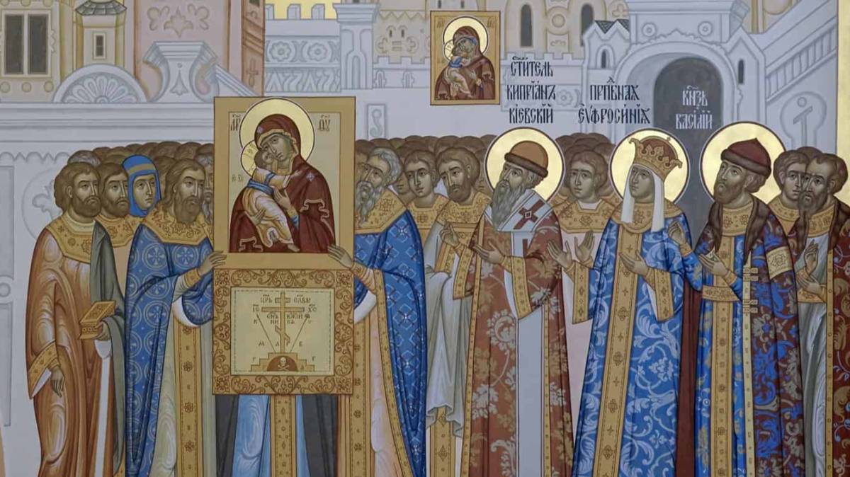Сретение Владимирской иконы Божией Матери — память о чудесном спасении Руси