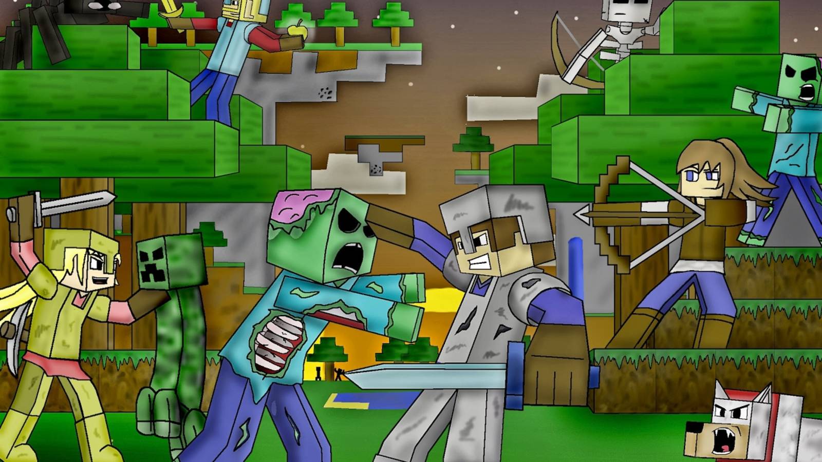 Minecraft - БЕРМУДСКИЙ ТРЕУГОЛЬНИК 02