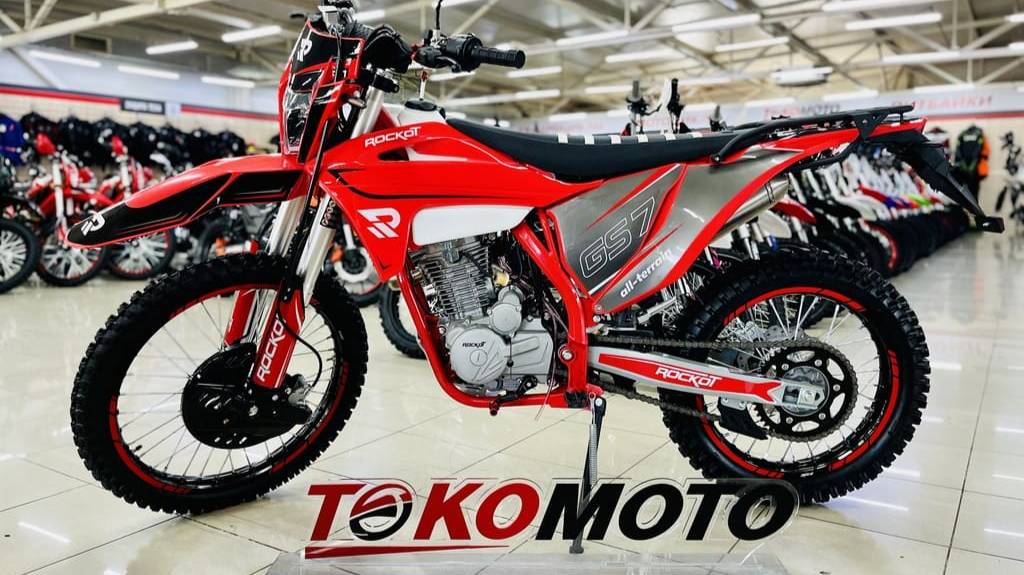 Мотоцикл эндуро ROCKOT GS7 ALL-TERRAIN (250cc, 171FMM (YB250R), 2118) (ЭПТС) НОВЫЙ