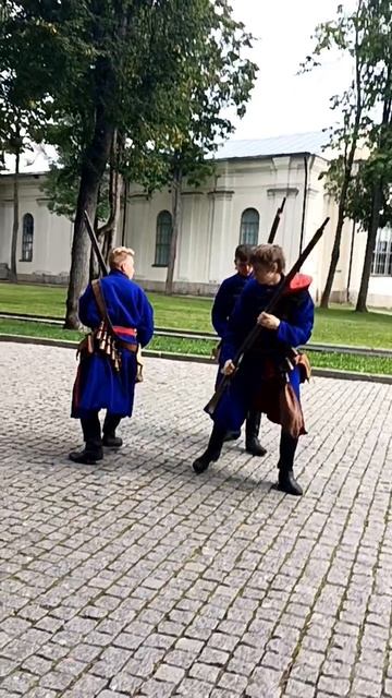 Потешное представление стрельцов