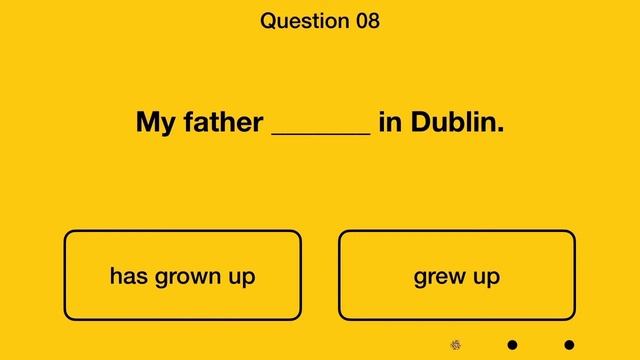 Past Simple or Present Perfect Quiz _ English Grammar Practice Test