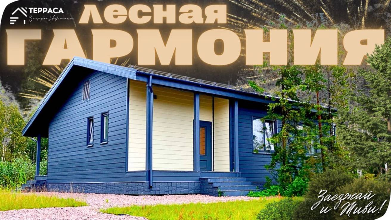 ЛЕСНАЯ ГАРМОНИЯ | Дом 120 м² | Терраса с видом на лес | Теплые полы | СОСН Раздолье #купитьдом