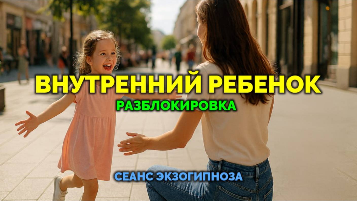 ВНУТРЕННИЙ РЕБЁНОК. РАЗБЛОКИРОВКА