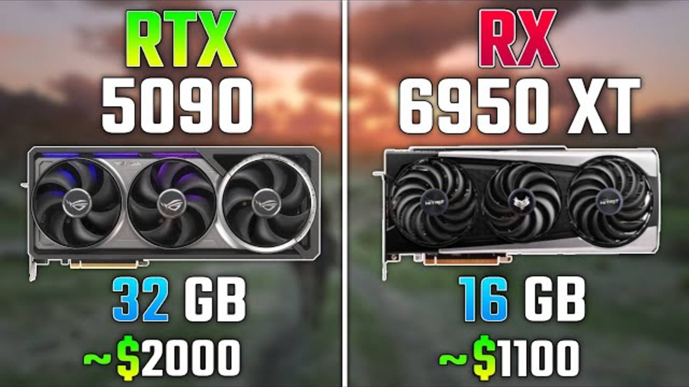 RTX 5090 vs RX 6950 XT | Test in 7 Games