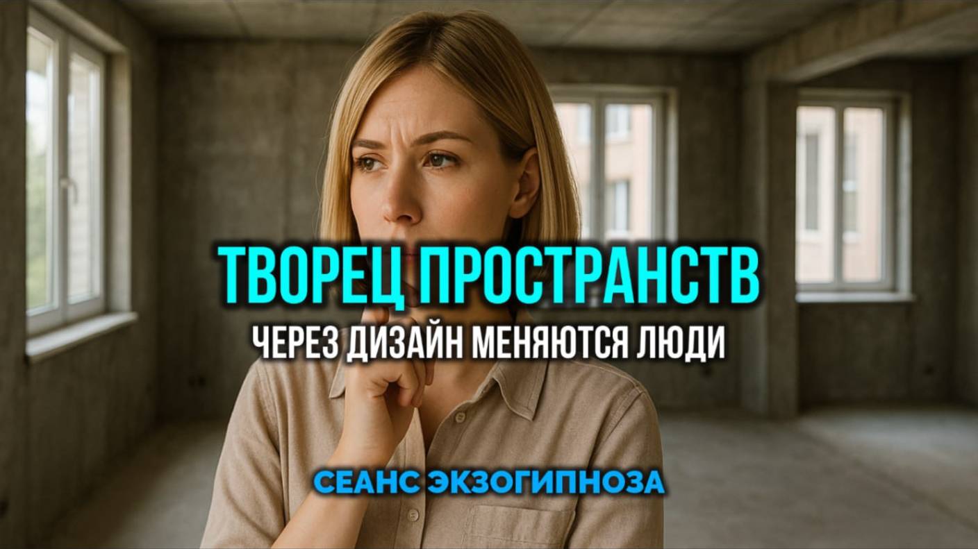 ТВОРЕЦ ПРОСТРАНСТВ. ЧЕРЕЗ ДИЗАЙН МЕНЯЮТСЯ ЛЮДИ