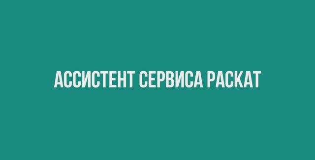 Ассистент сервиса Раскат