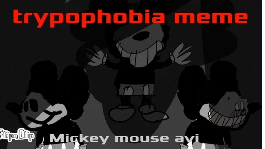 madness  Whitty ツ: trypophobia meme mickey mouse avi animation