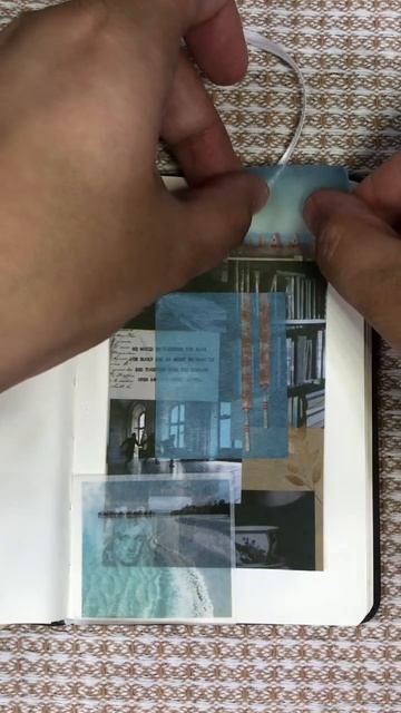 Pocket Notebook Journaling #bujolovers #stickerhaul #journalingtools #viral #fypshorts