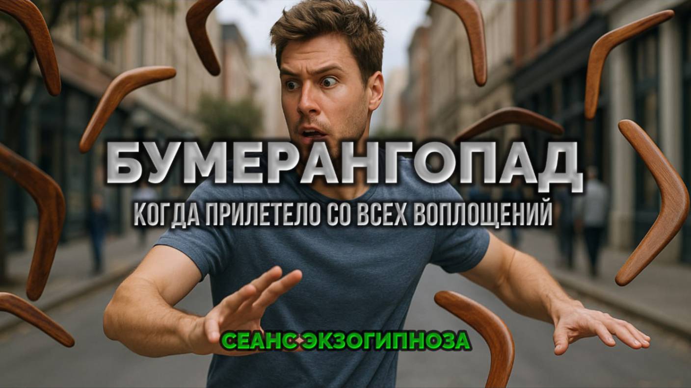БУМЕРАНГОПАД. КОГДА ПРИЛЕТЕЛО СО ВСЕХ ВОПЛОЩЕНИЙ