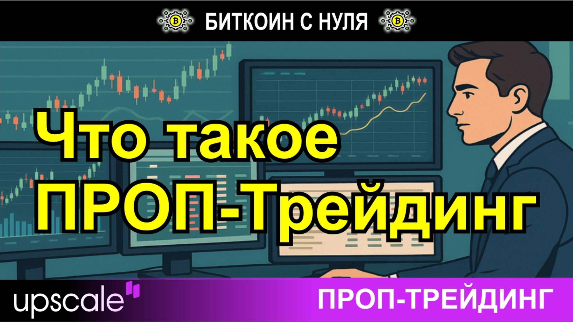 Что такое ПРОП-трейдинг. Обозреваем на примере платформы UpScale, прямо в терминале на примере.