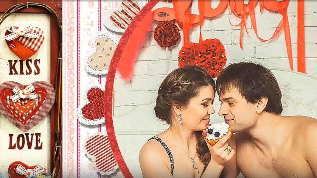 #В День Святого Валентина. #Поздравление для тебя! (семейный проект)