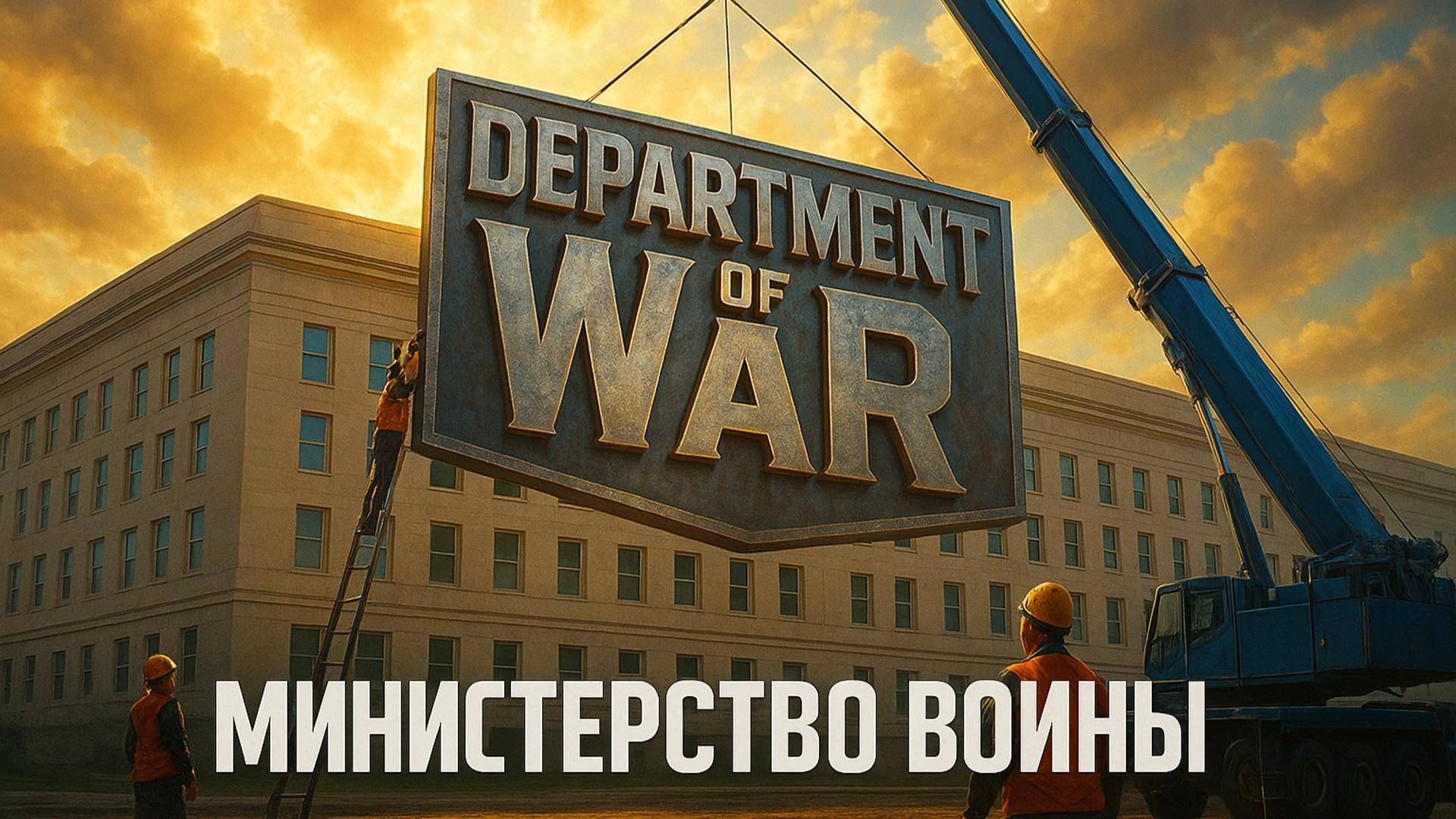 ⚠️ Скотт Риттер | Трамп создал Министерство Войны. Почему это должно испугать каждого американца?