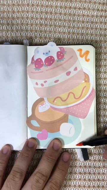 Aesthetic ASMR Journaling 🌸 Pocket Notebook Scrap Ideas