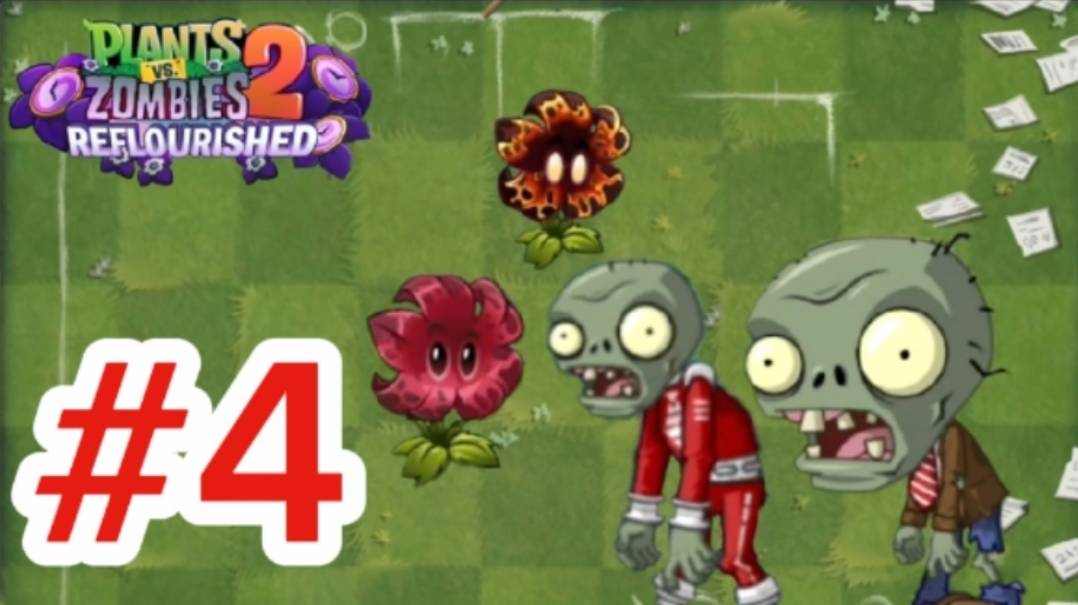 Обновление - Метеоритный цветок! Plants vs zombies 2 Reflourished #4