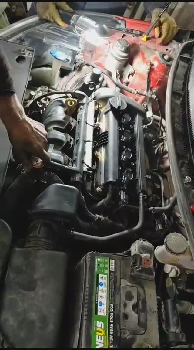 Первый запуск G4FC 1.6L на Kia Rio