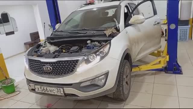 Запуск G4KE 2.4 на Kia Sorento (г . Астрахань)