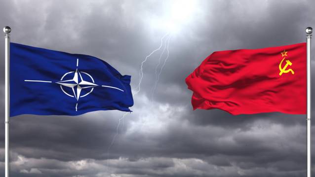 НАТО против СССР анимация по CountryBalls