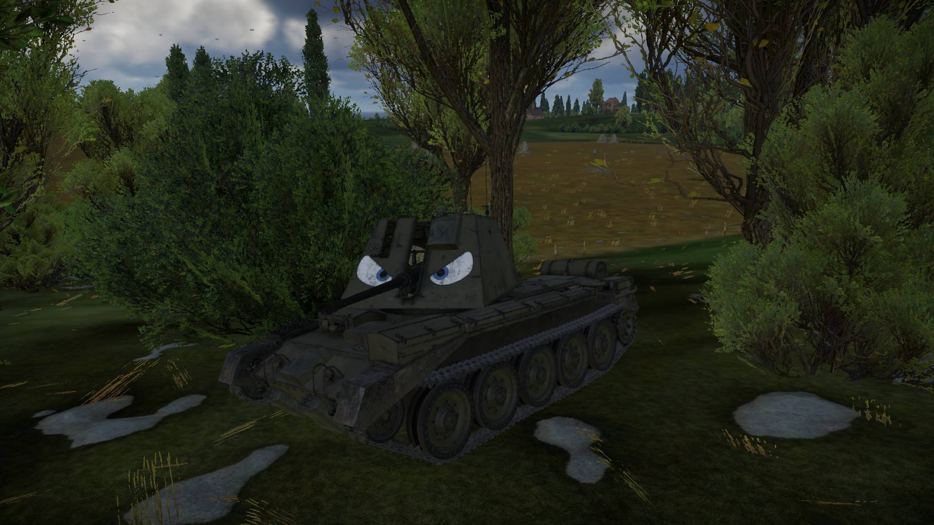 Crusader AA Mk./ неожиданная смерть War Thunder