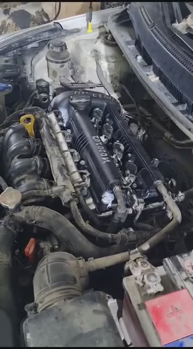 Запуск G4FC 1.6 на Hyundai Solaris