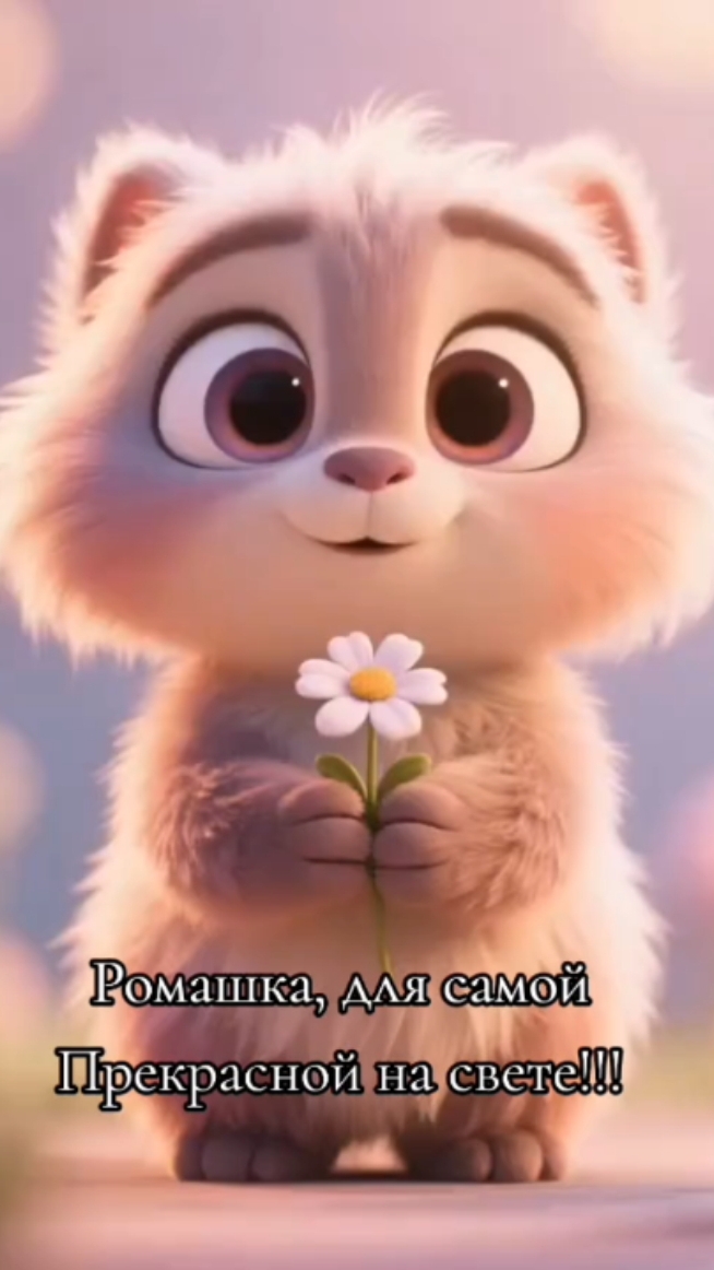 Ромашка 🌼,для самой прекрасной на свете!!!