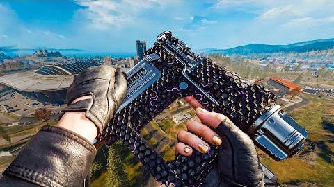 Warzone Solo Win NAIL GUN Gameplay