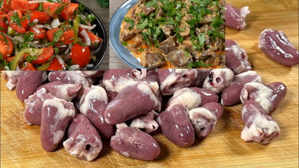 Простой и вкусный рецепт куриных сердечек! Просто обжарьте на сковороде, и результат вас поразит!
