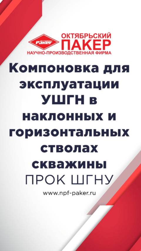 Компоновка для эксплуатации УШГН в наклонных и горизонтальных стволах скважины - ПРОК ШГНУ