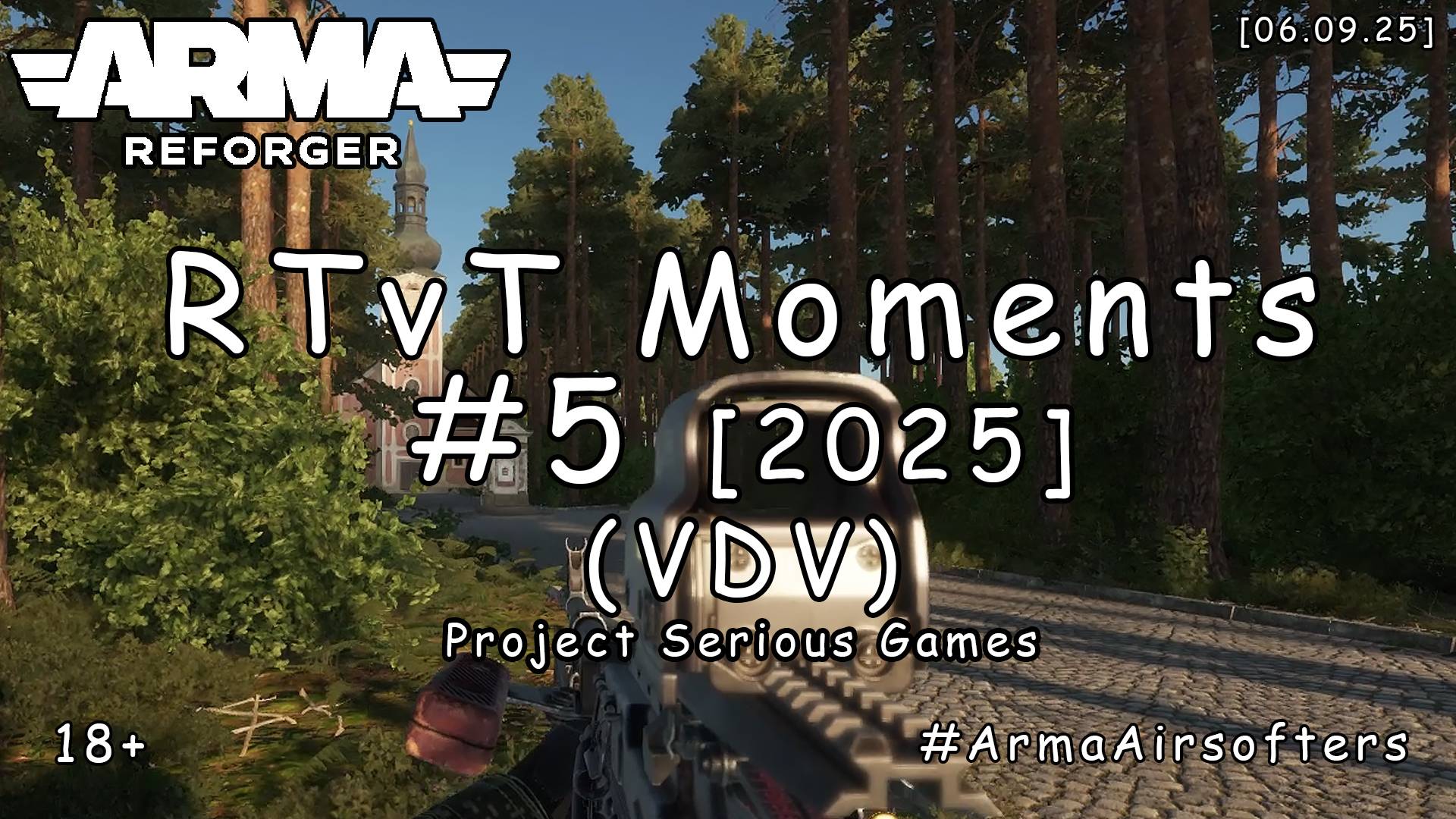 ARMA Reforger - RTvT моменты #5 - Операция: Вперед в будущее (PSG VDV) [2025]
