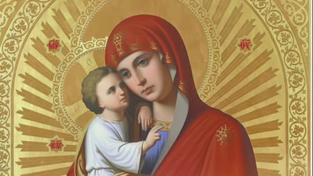19.  Акафист ко Пресвятой Богородице пред иконой «Почаевская»