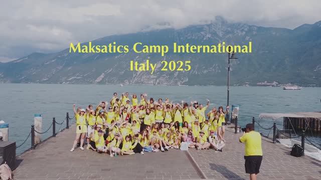 Видео-бэкстейдж The film was made at the Maksatics Camp Italia 2025 film camp.