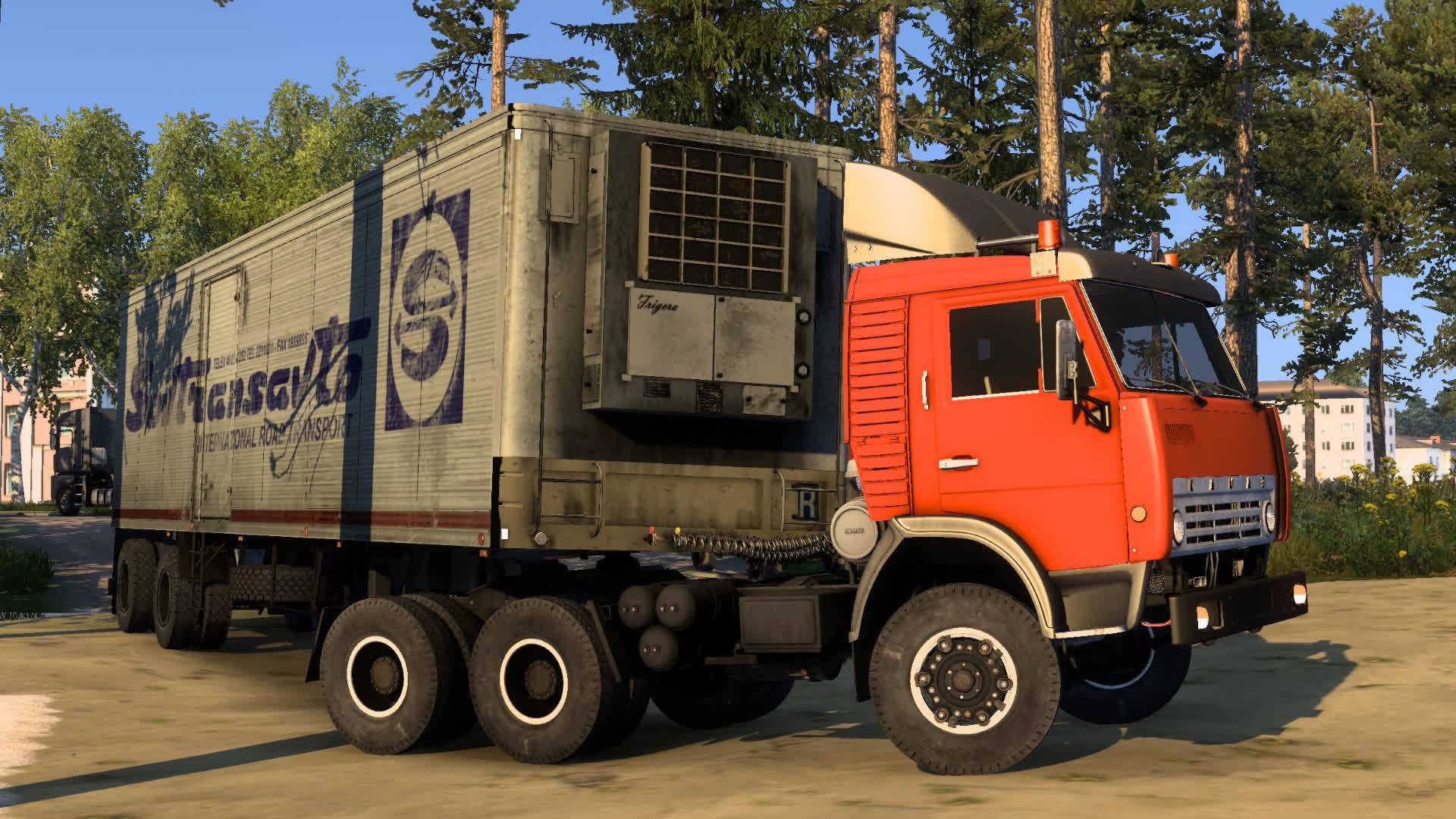 384 / ETS 2 1.55 / КАМАЗ 5410 / Русская сборка.